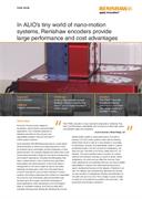 In ALIO's tiny world of nano-motion systems, Renishaw encoders provide ...
